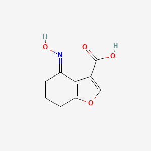 (E)-4-(Hydroxyimino)-4,5,6,7-tetrahydrobenzofuran-3-carboxylic acid ...