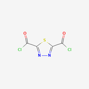 1,3,4-Thiadiazole-2,5-dicarbonyl dichloride | S1775605 | smolecule