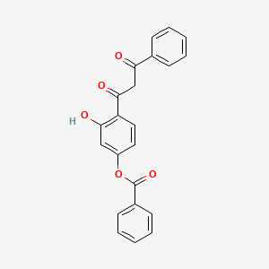 3-Hydroxy-4-(3-oxo-3-phenylpropanoyl)phenyl benzoate | S1927368 | smolecule