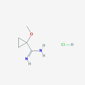 1-Methoxycyclopropane-1-carboximidamide;hydrochloride | S1966844 ...