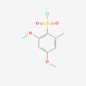 2,4-Dimethoxy-6-methylbenzenesulfonyl chloride | S2648541 | smolecule