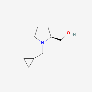 (S)-(1-(Cyclopropylmethyl)pyrrolidin-2-yl)methanol | S2860832 | smolecule