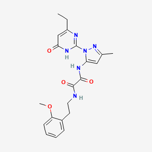 N1-(1-(4-ethyl-6-oxo-1,6-dihydropyrimidin-2-yl)-3-methyl-1H-pyrazol-5 ...