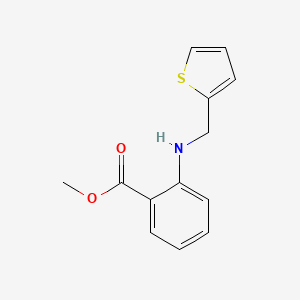 Methyl 2-(thiophen-2-ylmethylamino)benzoate | S3014617 | smolecule
