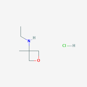 N-Ethyl-3-methyloxetan-3-amine hydrochloride | S3023572 | smolecule