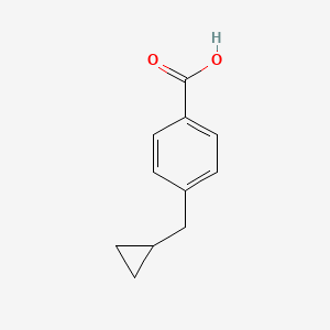 4-(Cyclopropylmethyl)benzoic acid | S3025077 | smolecule