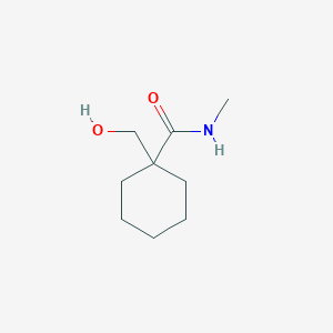 Cyclohexanecarboxamide, 1-(hydroxymethyl)-N-methyl- | S3047608 | smolecule