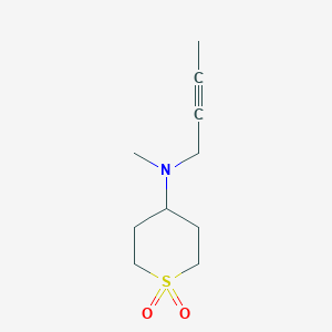 4-[(But-2-yn-1-yl)(methyl)amino]-1lambda6-thiane-1,1-dione | S3051199 ...