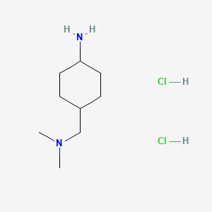 trans-4-[(Dimethylamino)methyl]cyclohexan-1-amine dihydrochloride ...