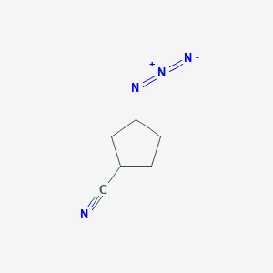 3-Azidocyclopentane-1-carbonitrile | S3051698 | smolecule