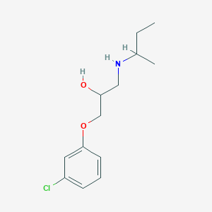 (Butan-2-YL)[3-(3-chlorophenoxy)-2-hydroxypropyl]amine | S3054458 ...