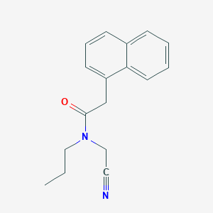 N-(cyanomethyl)-2-(naphthalen-1-yl)-N-propylacetamide | S3056535 ...