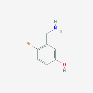 3-(Aminomethyl)-4-bromophenol | S3183481 | smolecule