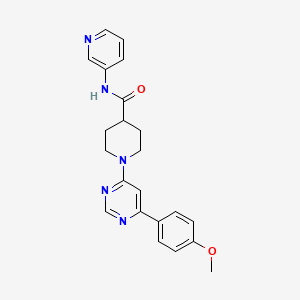 1-(6-(4-methoxyphenyl)pyrimidin-4-yl)-N-(pyridin-3-yl)piperidine-4 ...