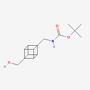 tert-butyl (((2r,3R,4s,5S)-4-(hydroxymethyl)cuban-1-yl)methyl)carbamate ...