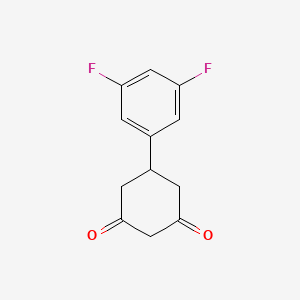 5-(3,5-Difluorophenyl)cyclohexane-1,3-dione | S3275594 | smolecule