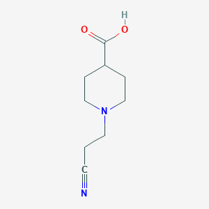 1-(2-Cyanoethyl)piperidine-4-carboxylic acid | S3275700 | smolecule