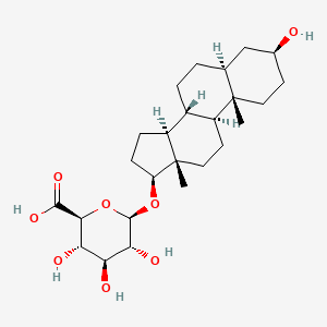 5alpha-Androstane-3beta,17beta-diol 17-glucuronide | 65144-53-8 | smolecule