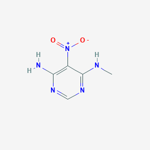 N4-methyl-5-nitropyrimidine-4,6-diamine | S3340823 | smolecule