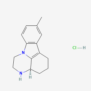 1H-Pyrazino(3,2,1-jk)carbazole, 2,3,3a,4,5,6-hexahydro-8-methyl ...
