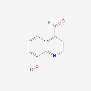 8-Hydroxyquinoline-4-carbaldehyde | S3391645 | smolecule