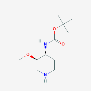 trans-4-(Boc-amino)-3-methoxypiperidine | S3453860 | smolecule