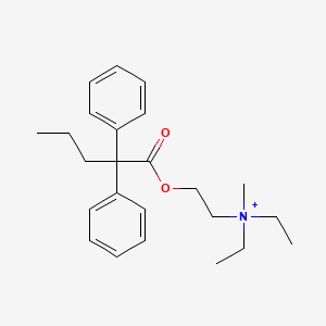 Ethanaminium, N,N-diethyl-N-methyl-2-((1-oxo-2,2-diphenylpentyl)oxy)- | S534988 | >98% (or refer ...