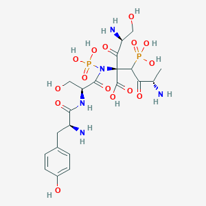 Alanyl-phosphoseryl-phosphotyrosyl-seryl-alanine | S606878 | smolecule