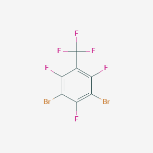 3,5-Dibromo-2,4,6-trifluorobenzotrifluoride | S6600256 | smolecule