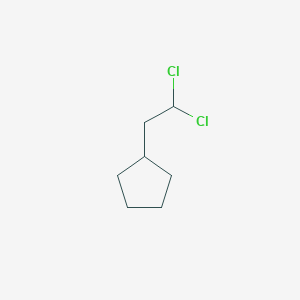 (2,2-Dichloroethyl)cyclopentane | S6603237 | smolecule