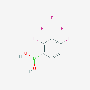[2,4-Difluoro-3-(trifluoromethyl)phenyl]boronic acid, 98% | S6610247 ...