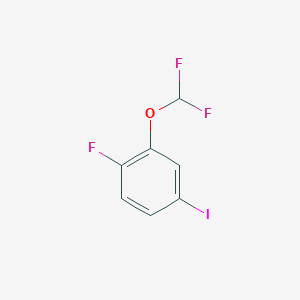 2-(Difluoromethoxy)-1-fluoro-4-iodobenzene | S6612995 | smolecule