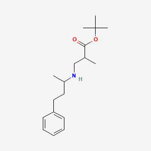 tert-Butyl 2-methyl-3-[(4-phenylbutan-2-yl)amino]propanoate | S6628218 ...