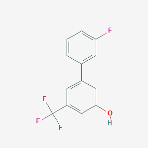 5-(3-Fluorophenyl)-3-trifluoromethylphenol, 95% | S6628905 | smolecule