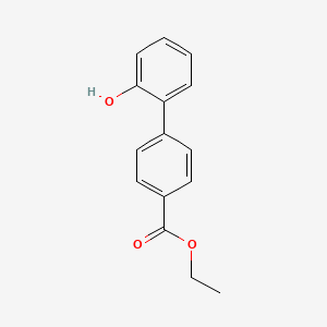 2-(4-Ethoxycarbonylphenyl)phenol, 95% | S6629316 | smolecule