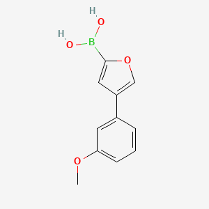 4-(3-Methoxyphenyl)furan-2-boronic acid | S6630264 | smolecule