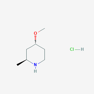 (2S,4R)-4-Methoxy-2-methyl-piperidine hydrochloride | S6645704 | smolecule