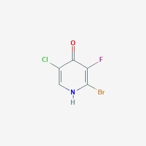 2-Bromo-5-chloro-3-fluoro-4-hydroxypyridine | S813984 | smolecule