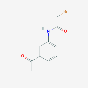N-(3-acetylphenyl)-2-bromoacetamide | S869678 | smolecule