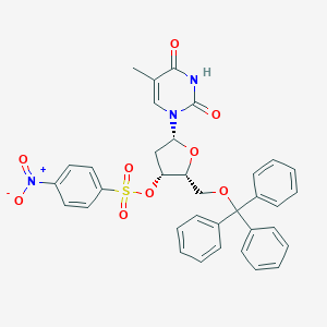1-(3-O-Nosyl-5-O-trityl-2-deoxy-|A-D-lyxofuranosyl)thymine | S876995 ...