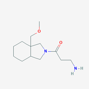 3-amino-1-(3a-(methoxymethyl)octahydro-2H-isoindol-2-yl)propan-1-one ...