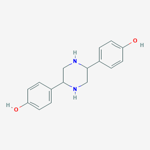 4,4'-(Piperazine-2, 5-diyl)diphenol | S989441 | smolecule